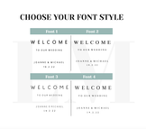 Rustic Welcome Sign Flower Box Decal - Liemanco Australia