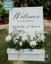 Custom Decal for Flower Box Wedding Sign - Liemanco Australia