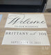 Custom Decal for Flower Box Wedding Sign - Liemanco Australia