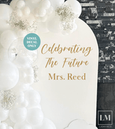 Celebrating the Future Mrs Vinyl Decal - Liemanco Australia